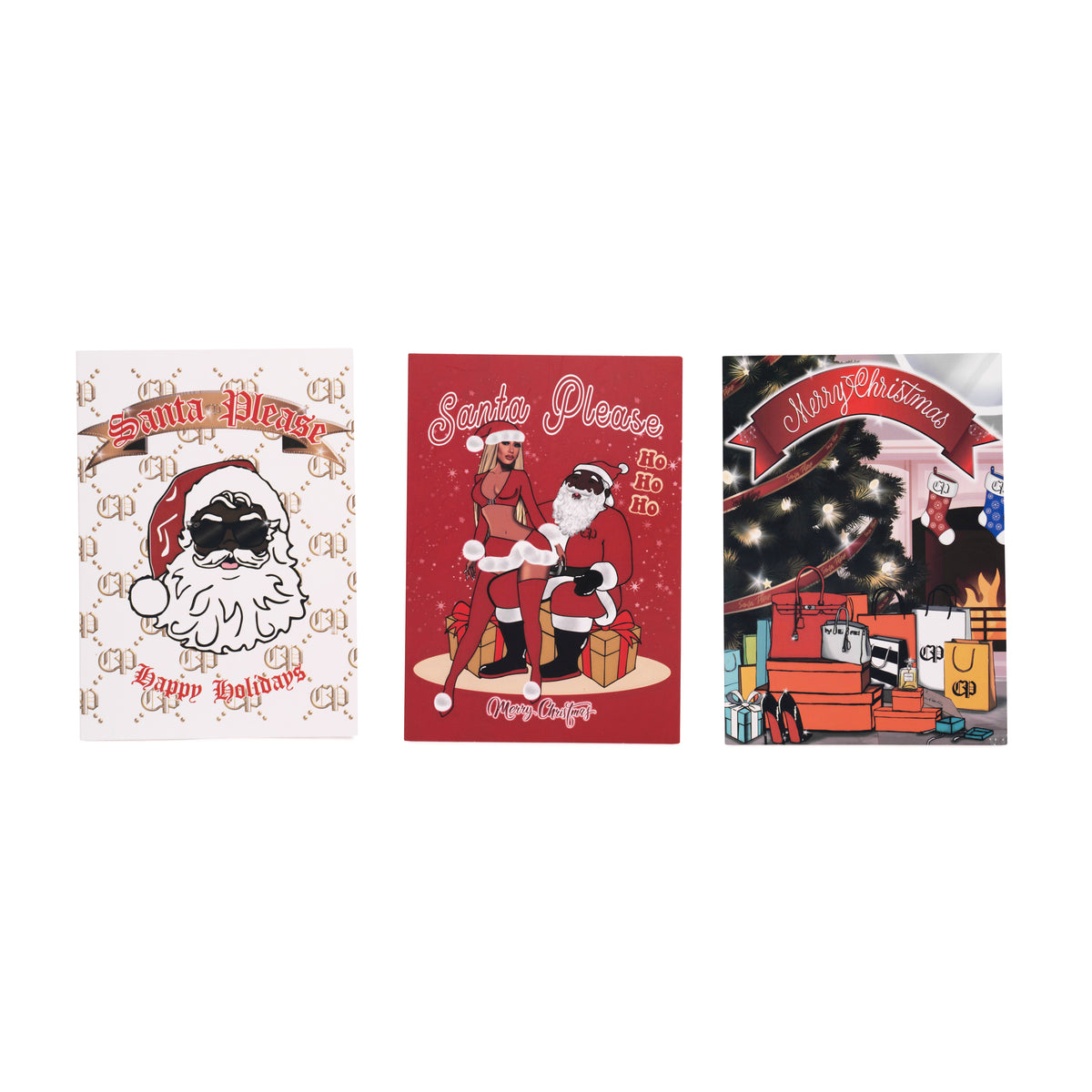 Santa Please Card Pack (3) – Caresha Please LLC